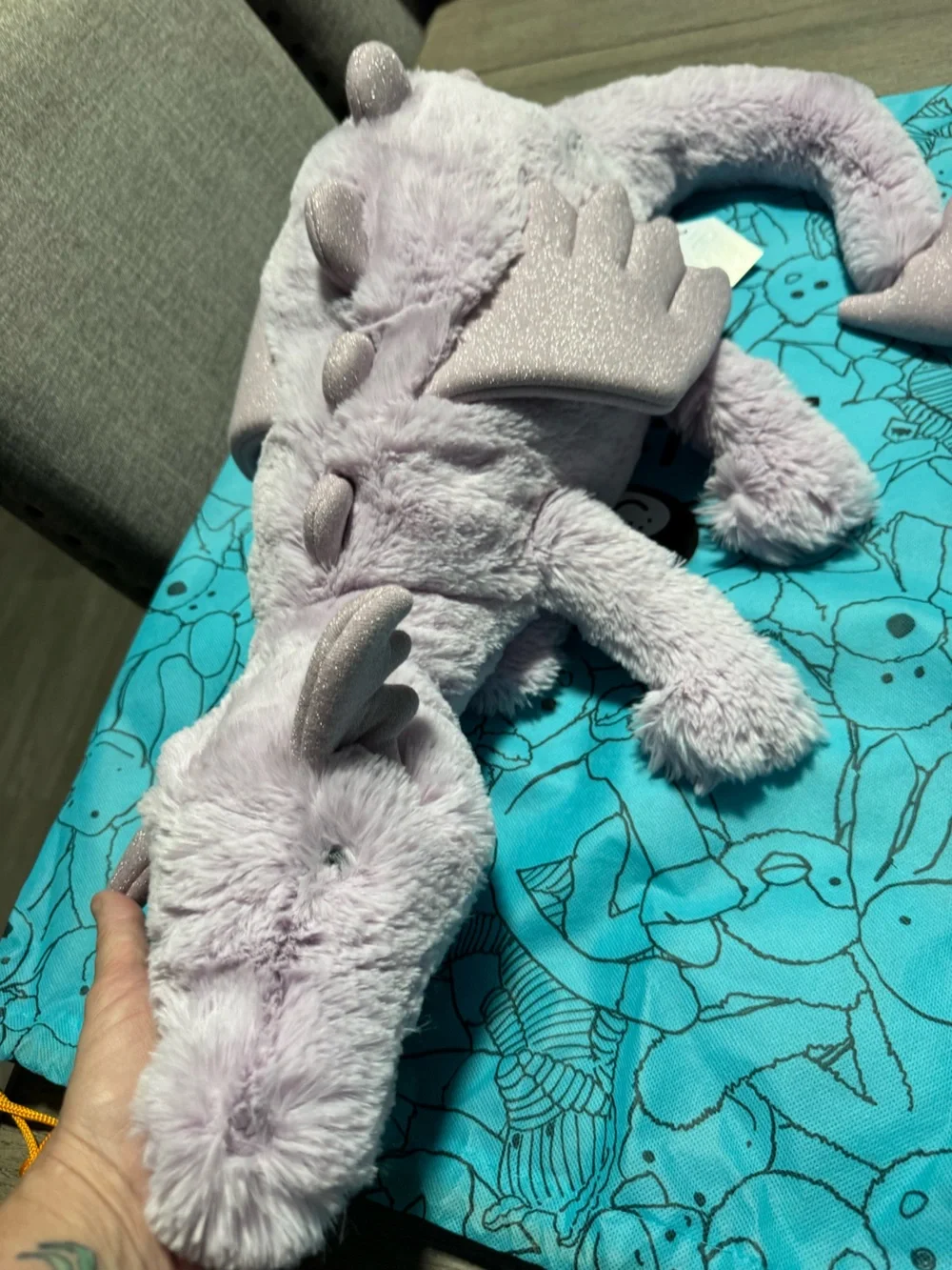 Toys | Jellycat Huge Lavender Dragon | Poshmark
